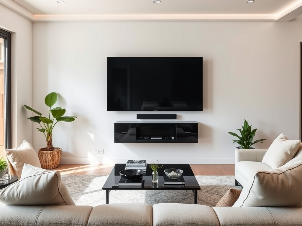 Should You Mount Your TV in a Rented Apartment or Home? Creative Ideas ...