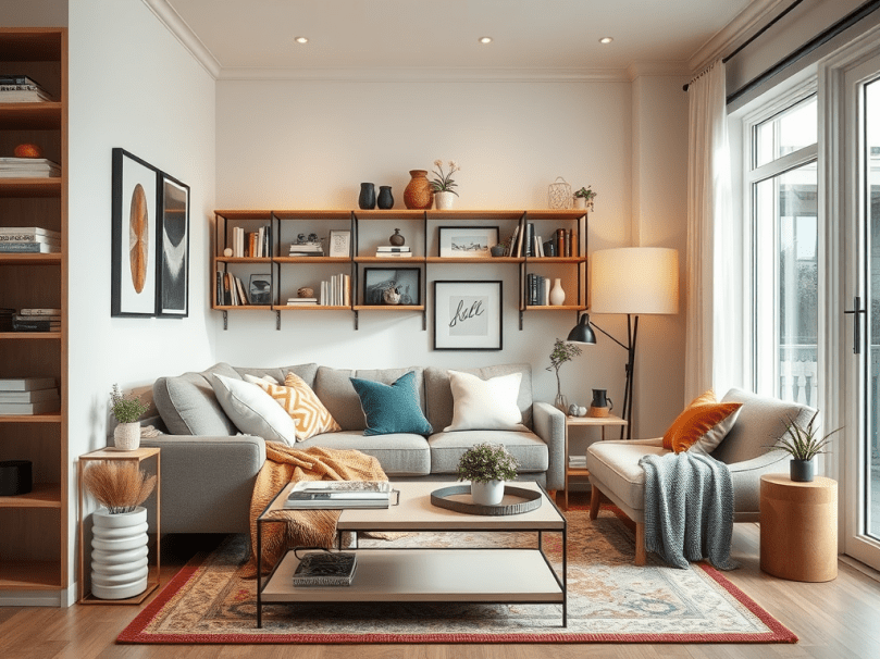 Decorating a Small Space Living Area: Affordable and Beautiful ...