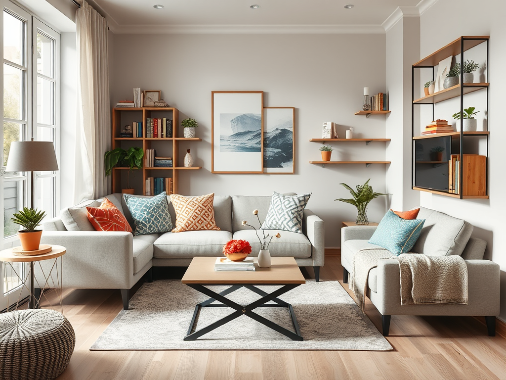 Decorating a Small Space Living Area: Affordable and Beautiful ...