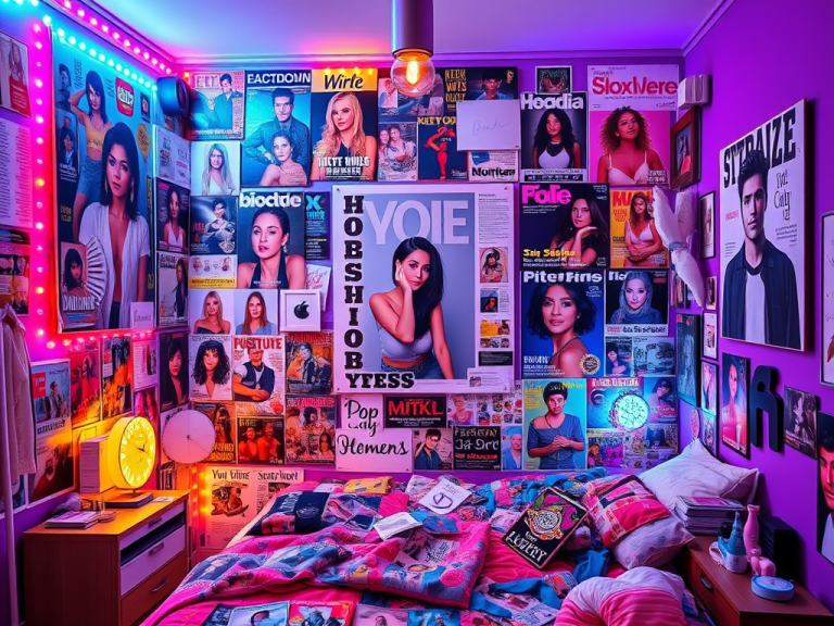 Are Posters and Magazine Covers Still in Style? Bringing 90s Teen Room ...