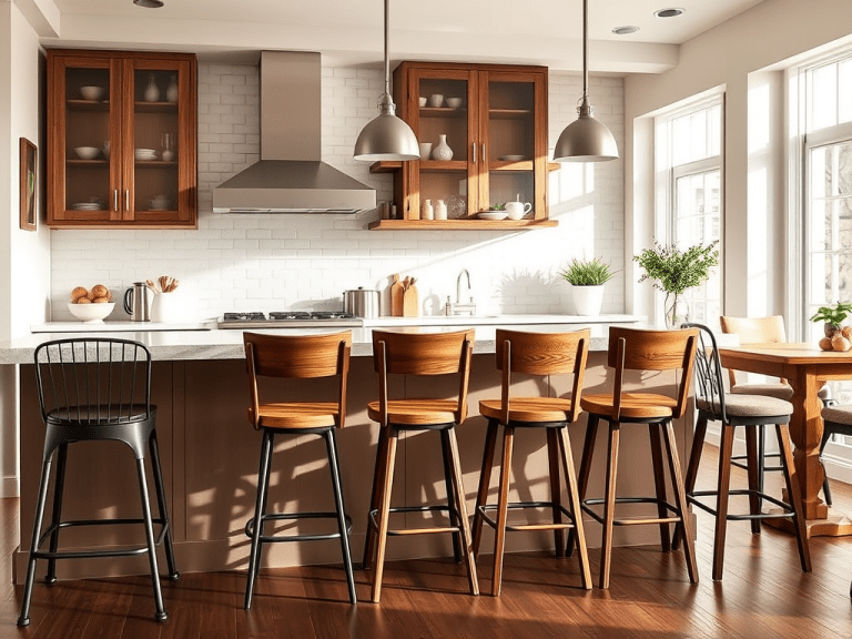 Breakfast Bar Seating: How to Choose Options That Are Functional and ...