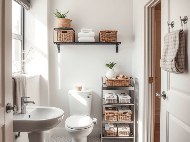 Bathroom Storage When You Have None: Apartment-Friendly Solutions That ...