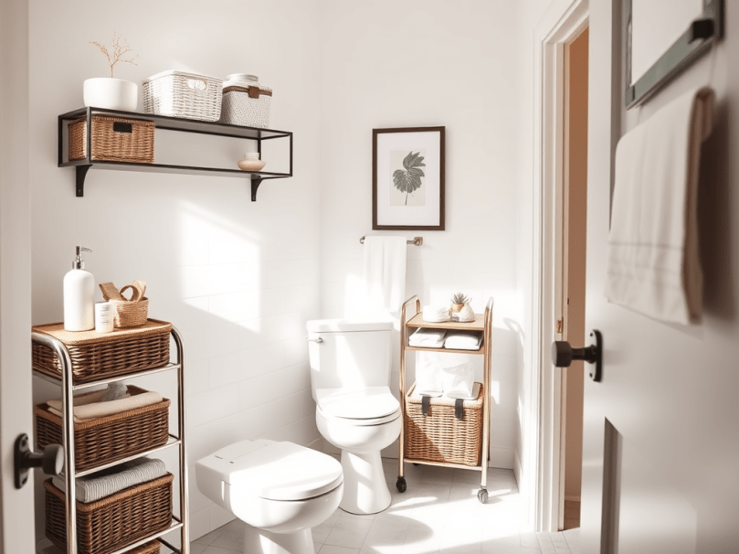 Bathroom Storage When You Have None: Apartment-Friendly Solutions That ...